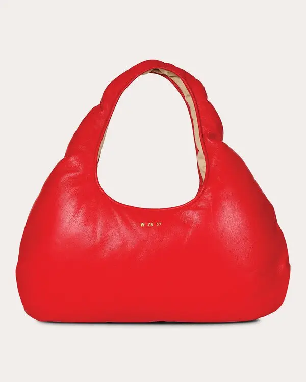 W 78 ST Medium Cloud Leather Shoulder Bag