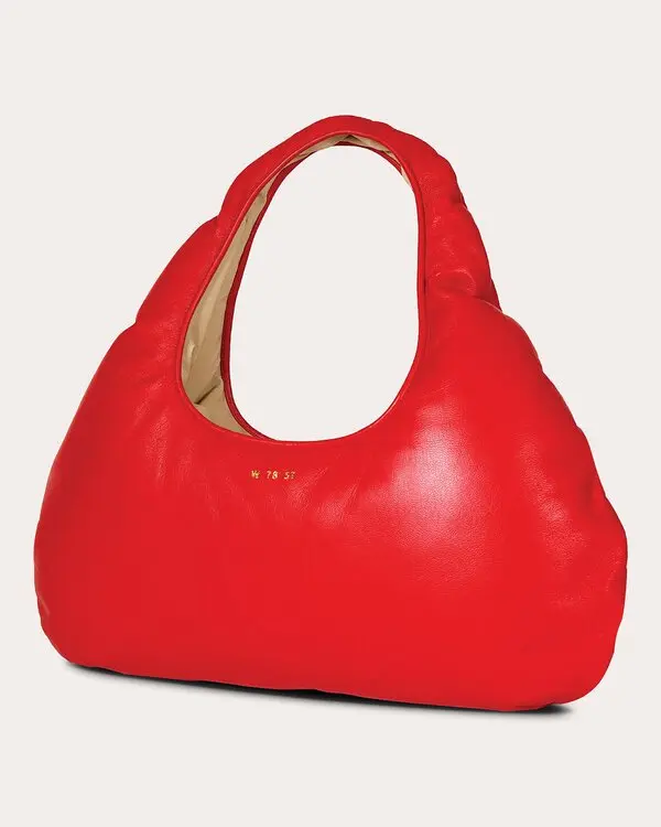 W 78 ST Medium Cloud Leather Shoulder Bag