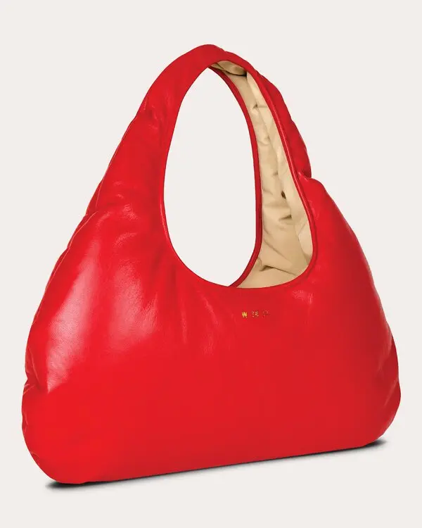 W 78 ST Medium Cloud Leather Shoulder Bag