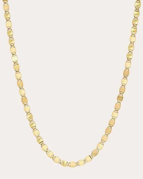ZOE LEV 14k Mirror Chain Necklace - Gold