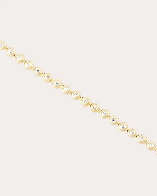 CAMPBELL + CHARLOTTE Diamond & 14k Evolve Link Bracelet - Gold