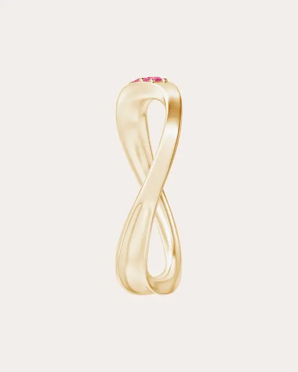 Natori Sapphire And 14k Gold Shangri-la Ring
