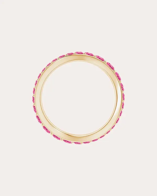 Natori Sapphire & 14k Gold Shangri-la Ring