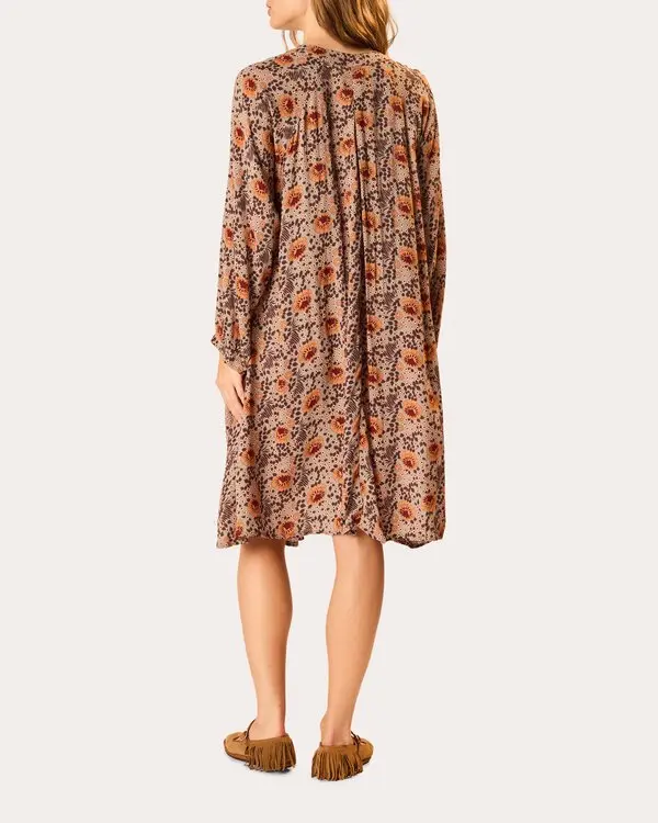Natalie Martin Fiore Floral A-line Dress