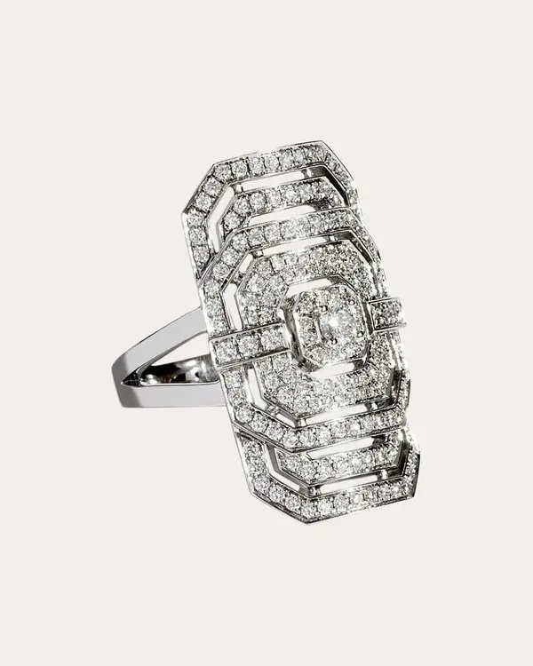 STATEMENT Diamond My Way Ring - Silver