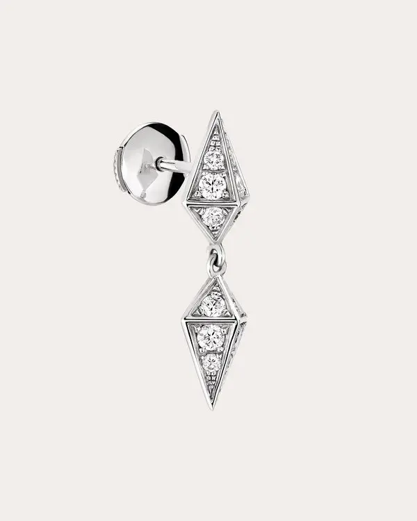 STATEMENT Diamond Rockaway Kite Drop Earring