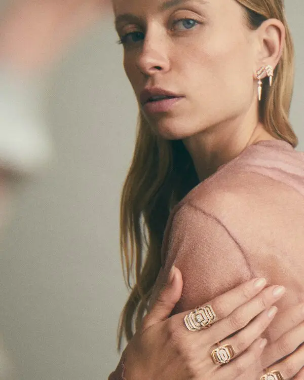 STATEMENT Diamond And 18k Rose Gold Two-tone Ring - Pink/silver