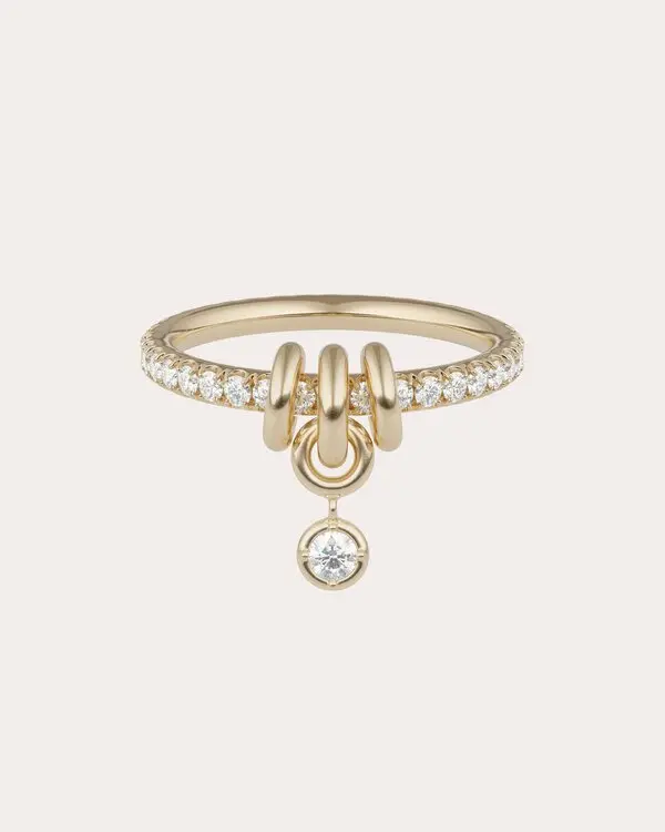 SPINELLI KILCOLLIN Diamond And 18k Pavé Pia Ring - Gold