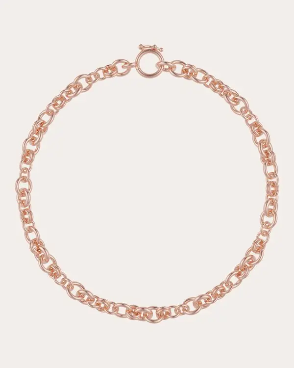 SPINELLI KILCOLLIN 18k Rose Gold Helio Chain Bracelet - Pink