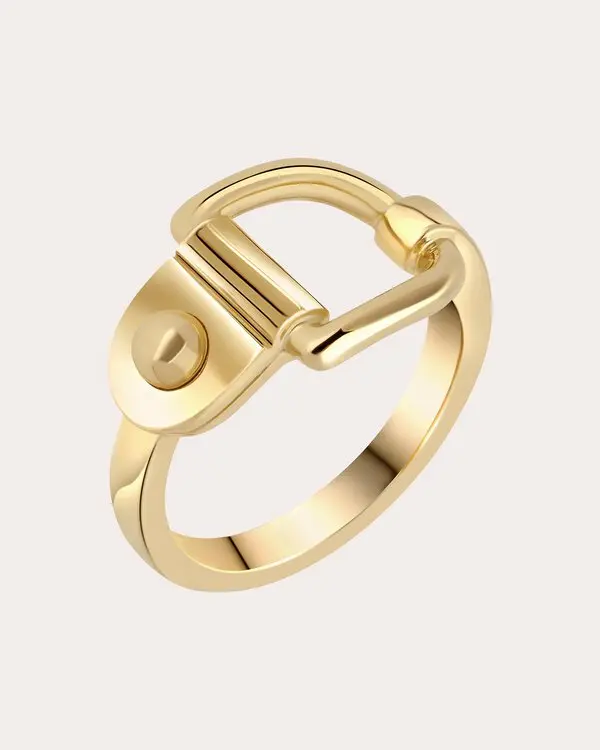 STATEMENT 18k Rivet Ring - Gold