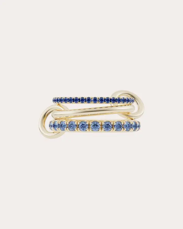 SPINELLI KILCOLLIN Sapphire And 18k Gold Norah Ring - Blue