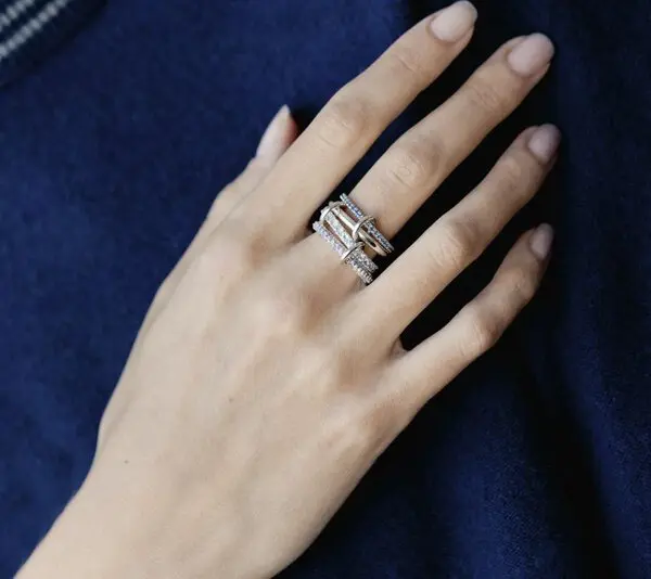 SPINELLI KILCOLLIN Aquamarine And Sapphire Iris Ring