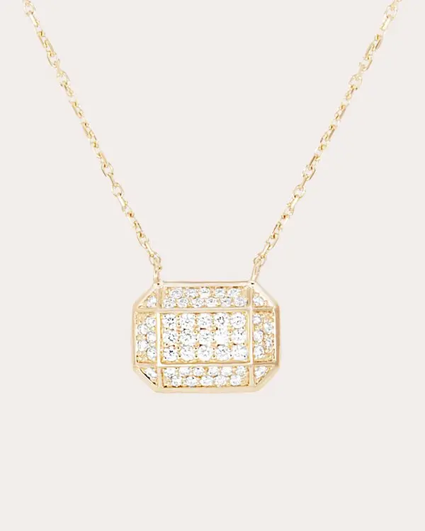CAMPBELL + CHARLOTTE Diamond & 14k Spark Pendant Necklace - Gold