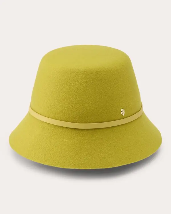 Helen Kaminski Liv Wool Felt Bucket Hat - Yellow