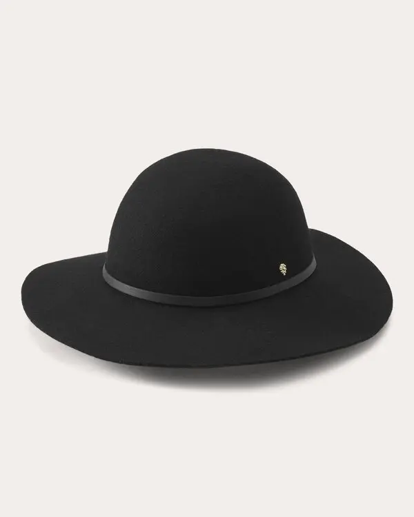 Helen Kaminski Avoca Wool Felt Hat - Black