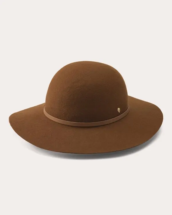 Helen Kaminski Avoca Wool Felt Hat - Brown
