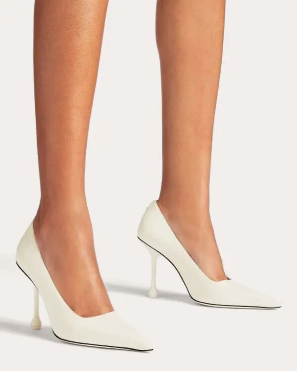 JIMMY CHOO Ixia 95 Patent-leather Pumps