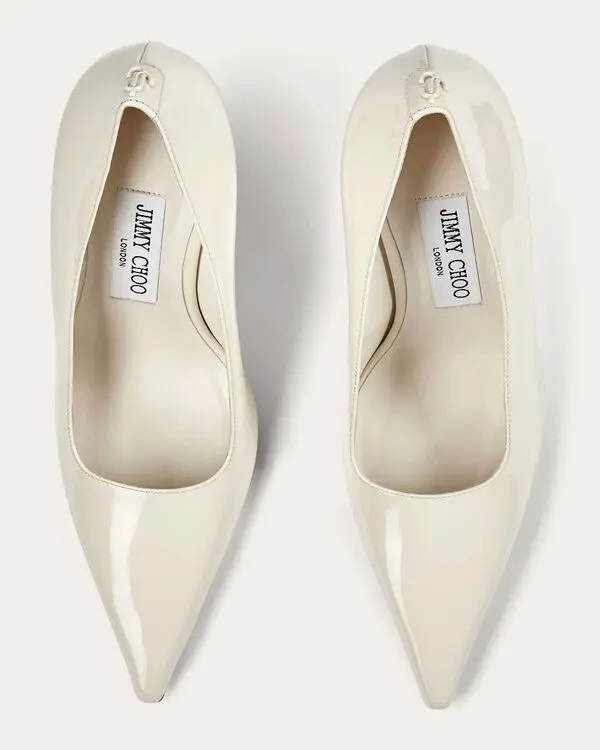 JIMMY CHOO Ixia 95 Patent-leather Pumps