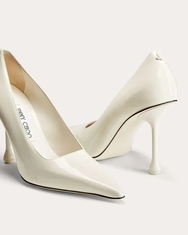 JIMMY CHOO Ixia 95 Patent-leather Pumps