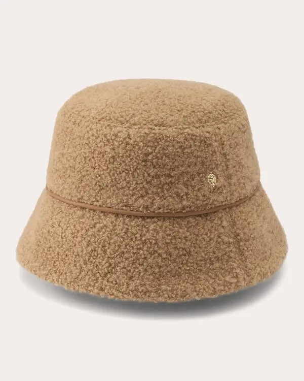Helen Kaminski Seda Bouclé Wool Bucket Hat - Neutral