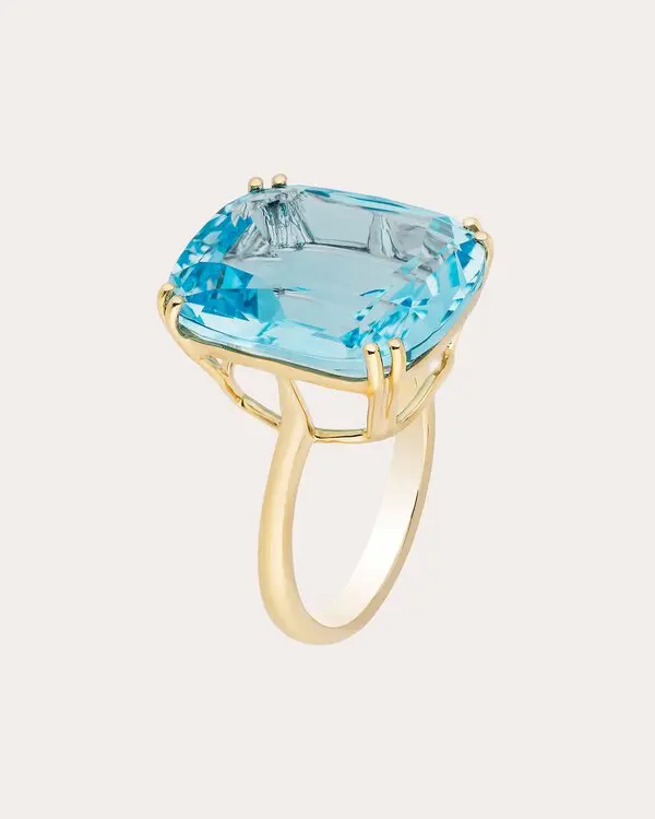 Goshwara Topaz And 18k Gold Gossip Ring