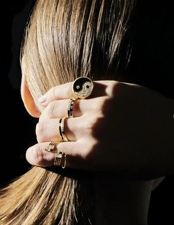 MYSTERYJOY Diamond And 18k Rêve Band Ring