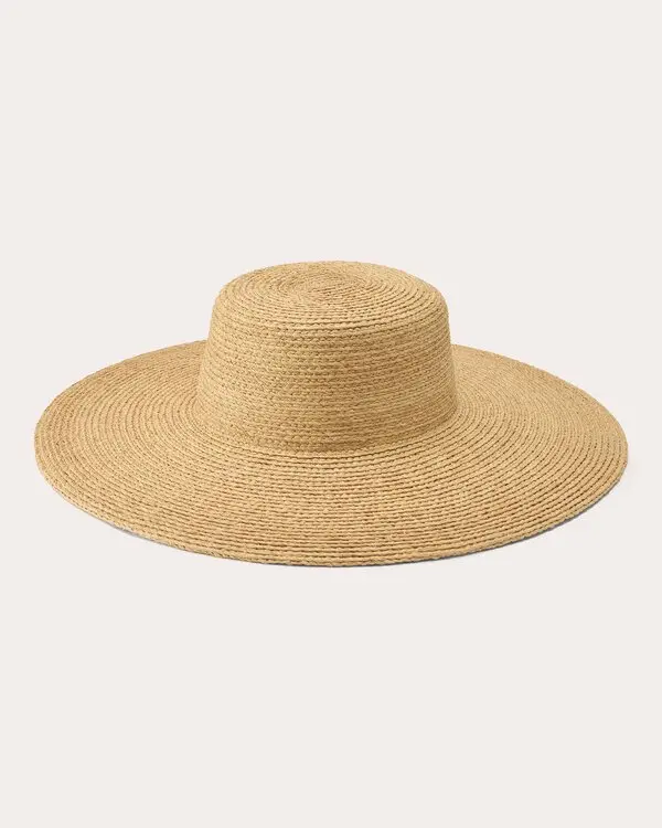 Helen Kaminski Nathalia Raffia Sun Hat - Neutral