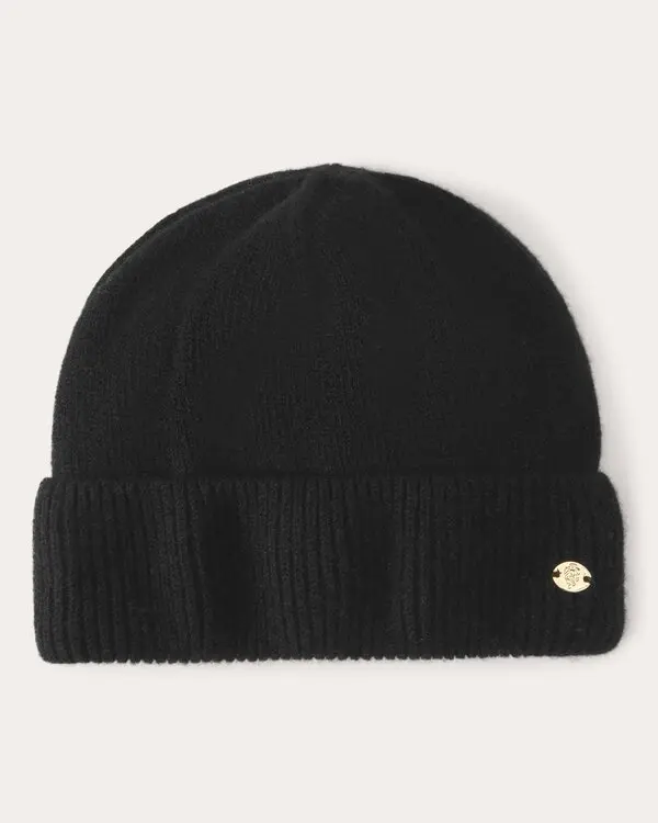 Helen Kaminski Vivian Cashmere Cuffed Beanie - Black