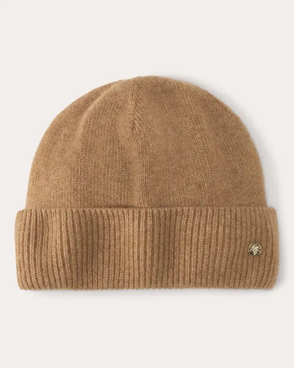 Helen Kaminski Vivian Cashmere Cuffed Beanie - Neutral