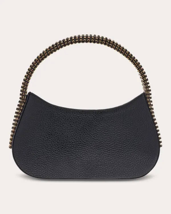 MANAR LAKTINEH Koda Crystal Embellished Leather Shoulder Bag