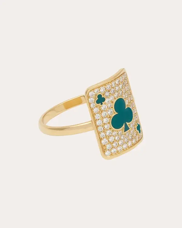 MYSTERYJOY Diamond And 18k Ring