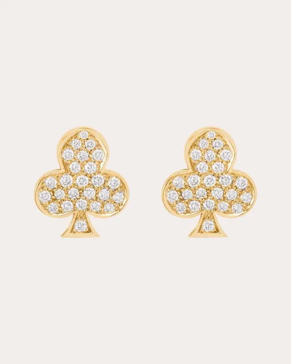 MYSTERYJOY Harmonie 18k And Lab-grown Diamond Earrings - Gold