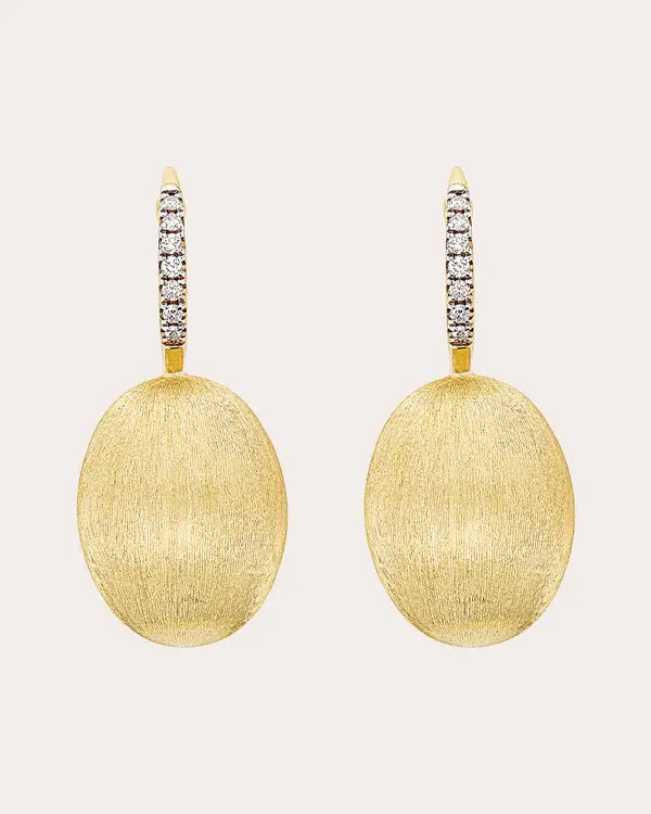 NANIS ITALIAN JEWELS Diamond And 18k Drop Earrings - Gold
