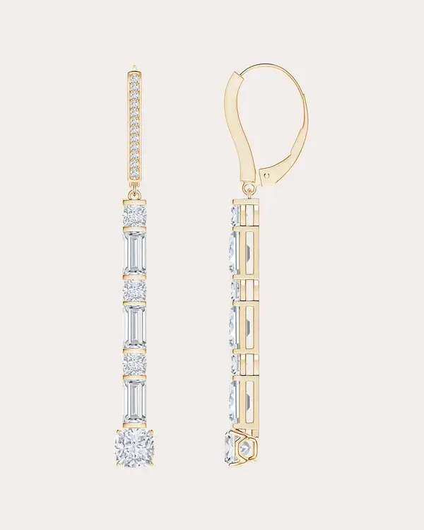 Natori Orient Express 14k Lab-grown Diamond Earrings - Gold