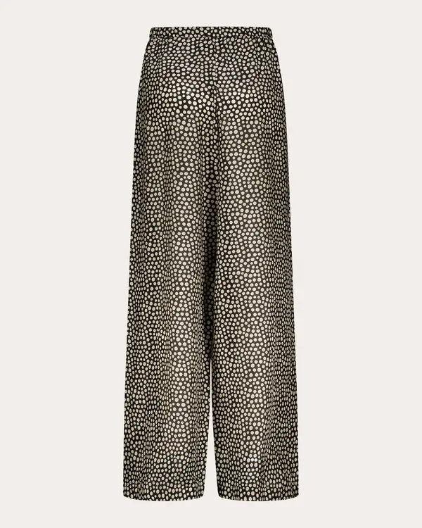 GIRLSMUSTHAVE Amelie Polka Dot Silk Pants