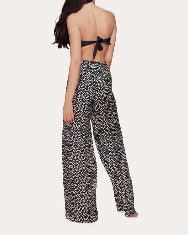 GIRLSMUSTHAVE Amelie Polka Dot Silk Pants