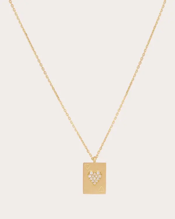 MYSTERYJOY Me 18k And Lab-grown Diamond Pendant Necklace - Gold