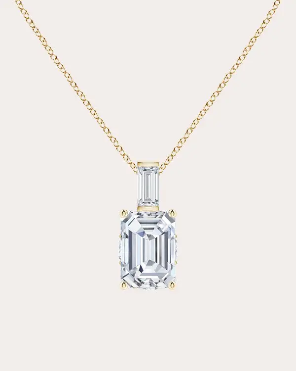 Natori Orient Express 14k Lab-grown Diamond Pendant Necklace - Gold