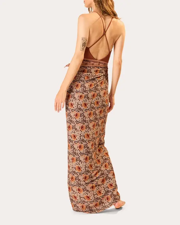 Natalie Martin Vintage Flowers Pareo Rayon