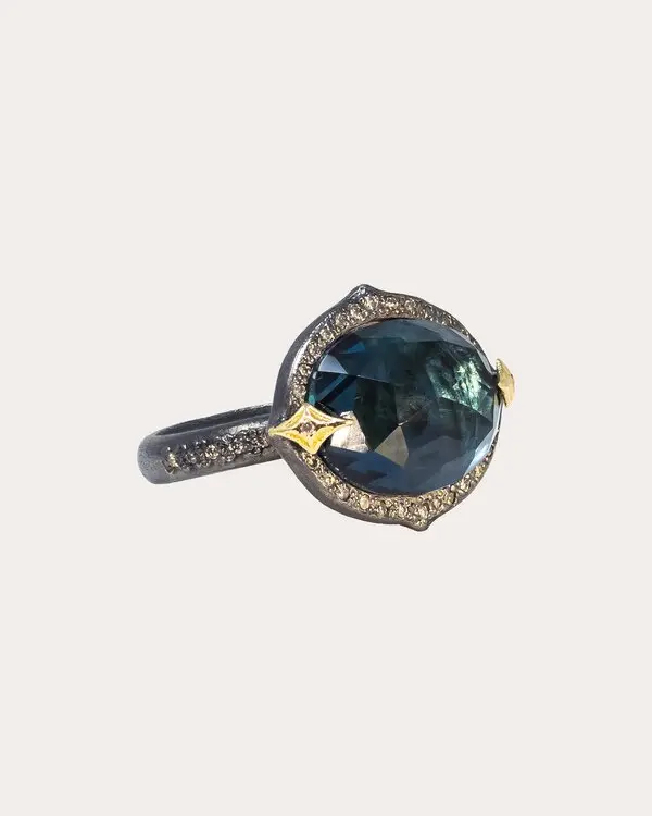 Armenta Topaz And Diamond Ring