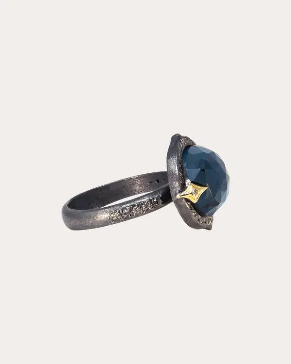 Armenta Topaz And Diamond Ring