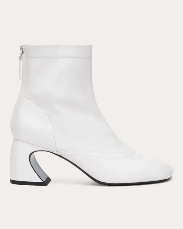 3.1 Phillip Lim Id Leather Ankle Boot - White