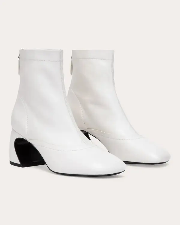 3.1 Phillip Lim Id Leather Ankle Boot - White