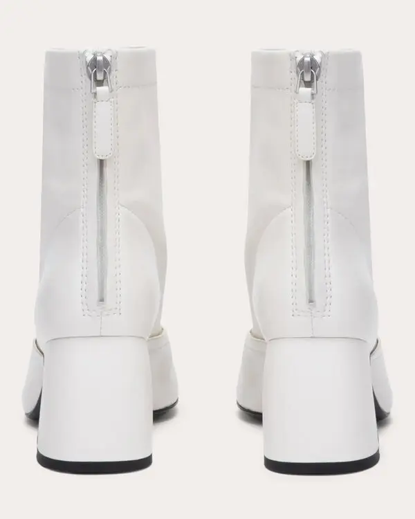 3.1 Phillip Lim Id Leather Ankle Boot - White