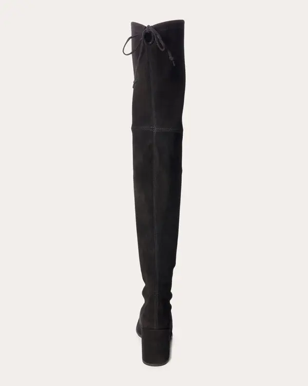 STUART WEITZMAN Tieland Stretch-suede Over-the-knee Boot