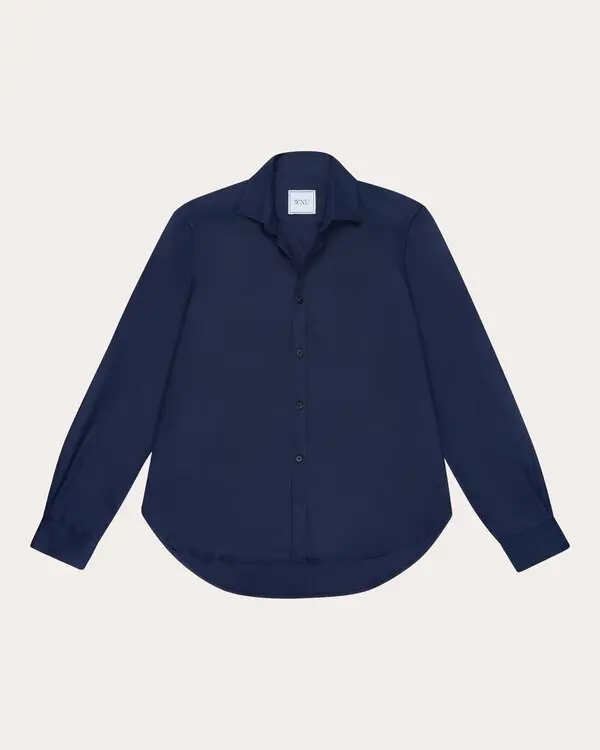 WITH NOTHING UNDERNEATH Classic Tencel Shirt