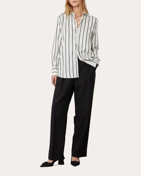 WITH NOTHING UNDERNEATH The Boyfriend Tencel™ Shirt