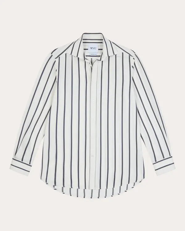 WITH NOTHING UNDERNEATH The Boyfriend Tencel™ Shirt