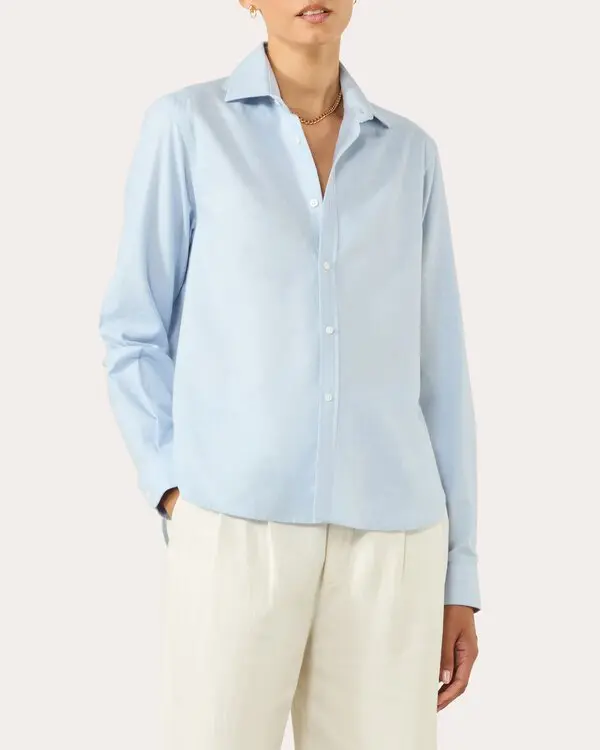 WITH NOTHING UNDERNEATH Classic Brushed Cotton Wool Shirt
