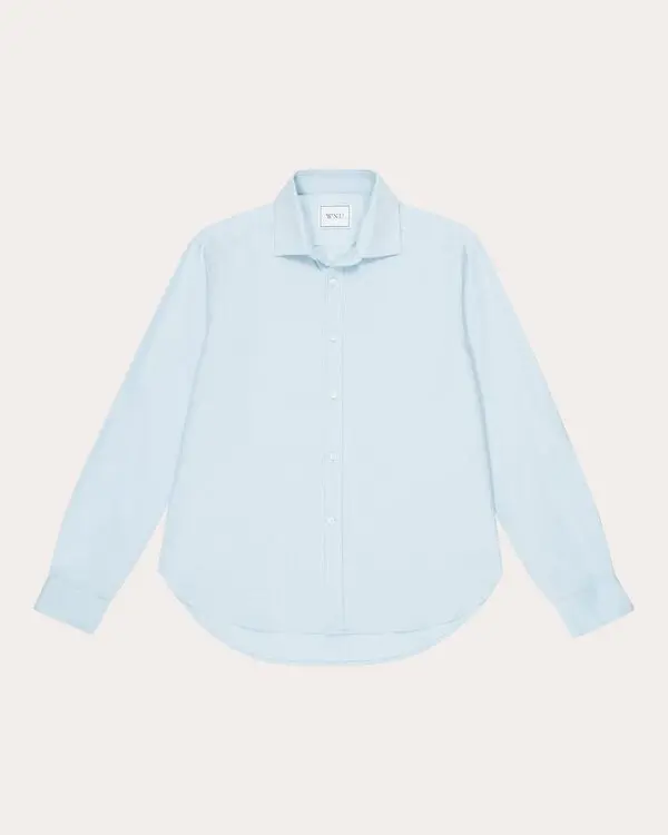 WITH NOTHING UNDERNEATH Classic Brushed Cotton Wool Shirt